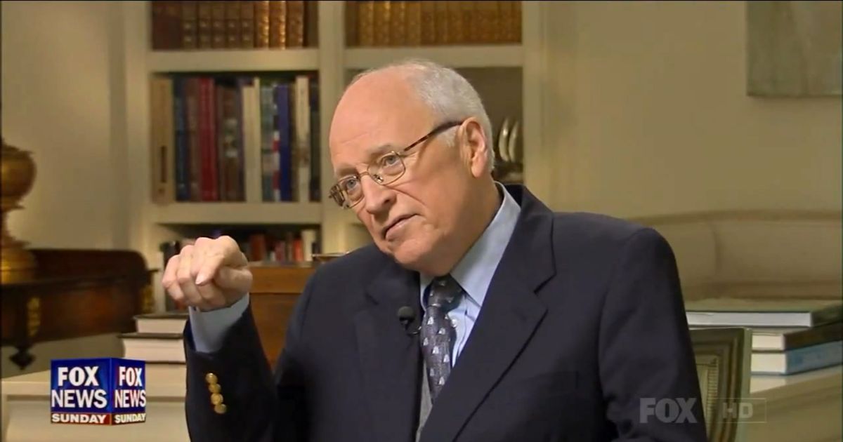 Dick Cheney Said a Nice Thing About President Obama