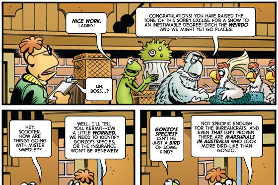 Exclusive Excerpt: The Muppet Show Returns, in Comic-book Form ...