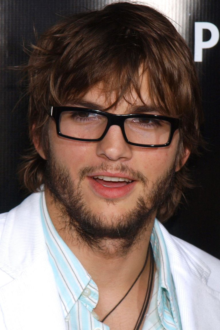 A Look Back at Ashton Kutcher’s Many Hairstyles