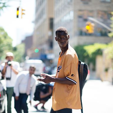 14 Totally Normcore Street-Style Looks From Fashion Week
