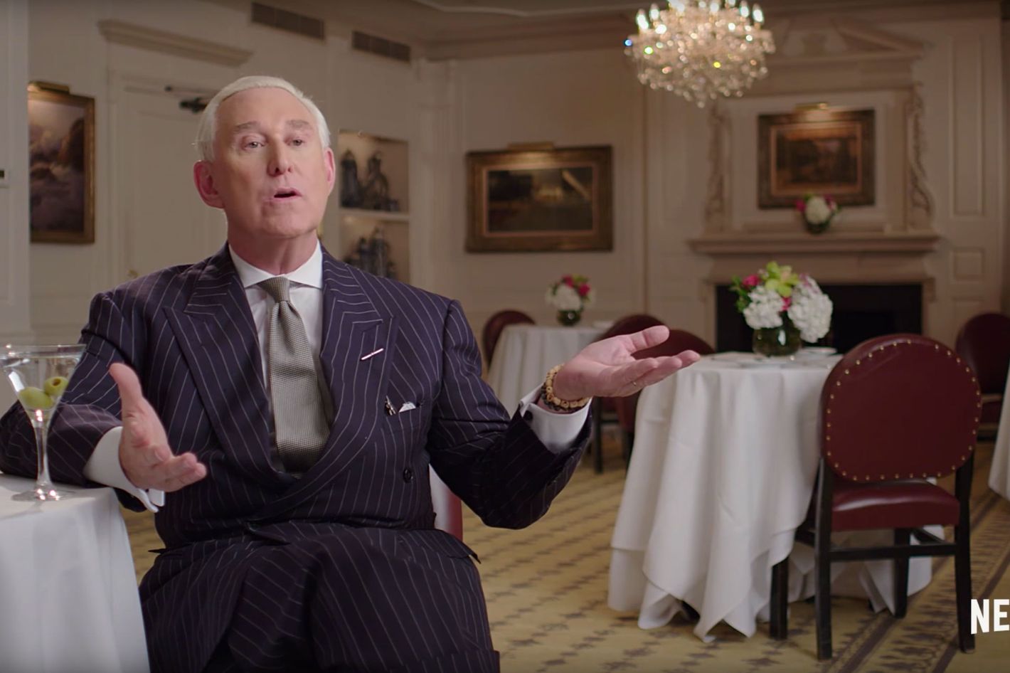 The Many Looks of Roger Stone
