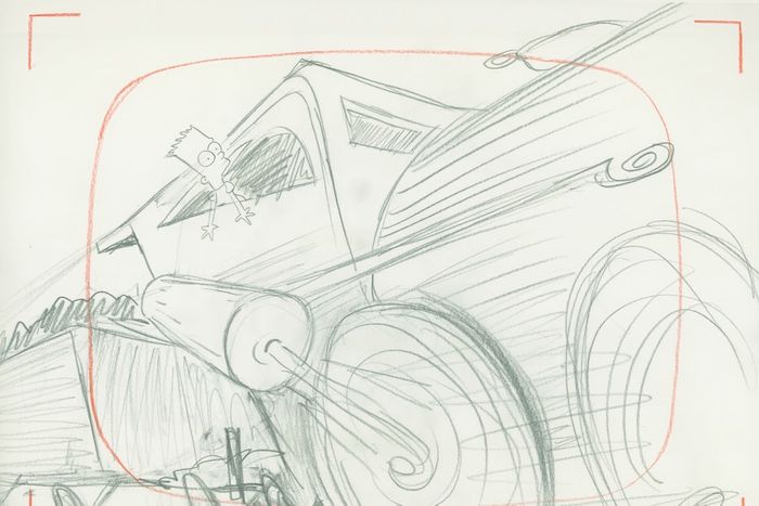 Animator David Silverman on 8 Early and Previously Unseen Simpsons ...