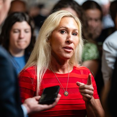 MTG Blows Up GOP Shutdown Message With Health-Care Rant